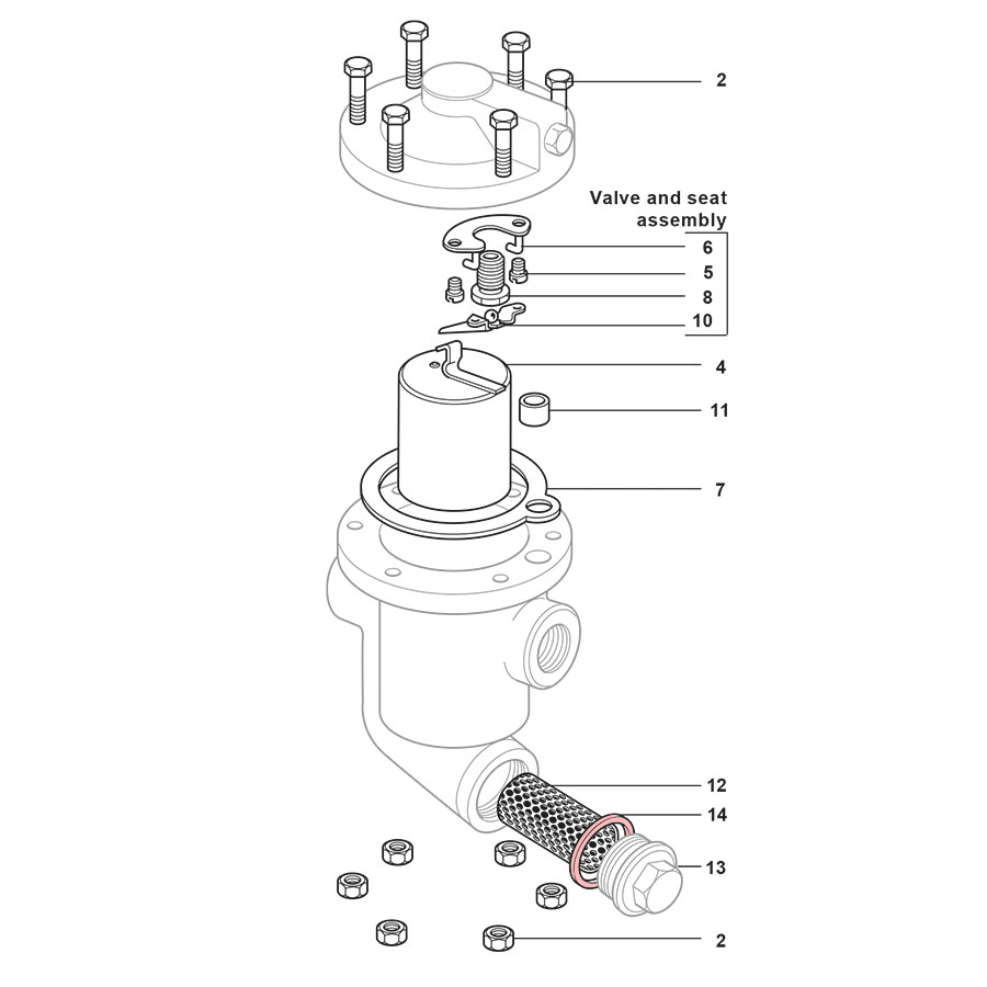 Spirax Sarco 0957140 HM34 Cap Gasket | Cooney Brothers