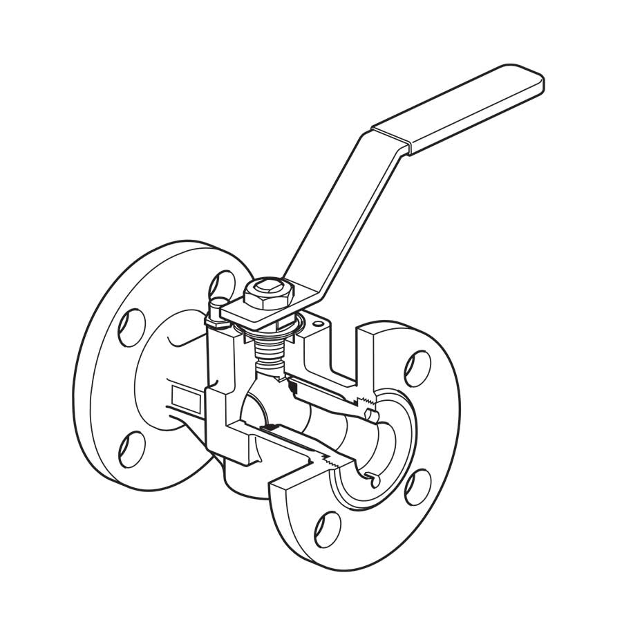 Spirax Sarco 3510515 M40Vi Isolation Ball Valve | Cooney Brothers