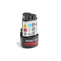 RIDGID® 55183 RB-1225 Rechargeable Advanced Lithium Battery, For Use ...