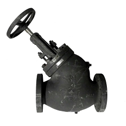 Crane 28E Straight Stop Check Valve, 4" Flanged, Class 250, Ductile ...
