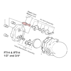 Spirax Sarco 1446680 Steam Lock Release Assembly | Cooney Brothers