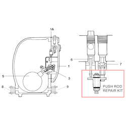 Spirax Sarco 71071, PPEC Pump Push Rod Repair Kit | Cooney Brothers